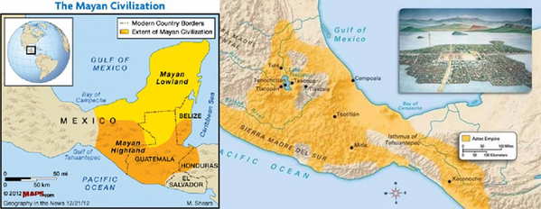 Similarities Between Mayan and Aztec Gods and Goddesses