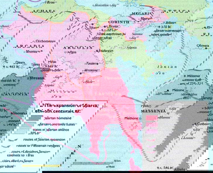 Sparta: Home To The Fearless Spartans