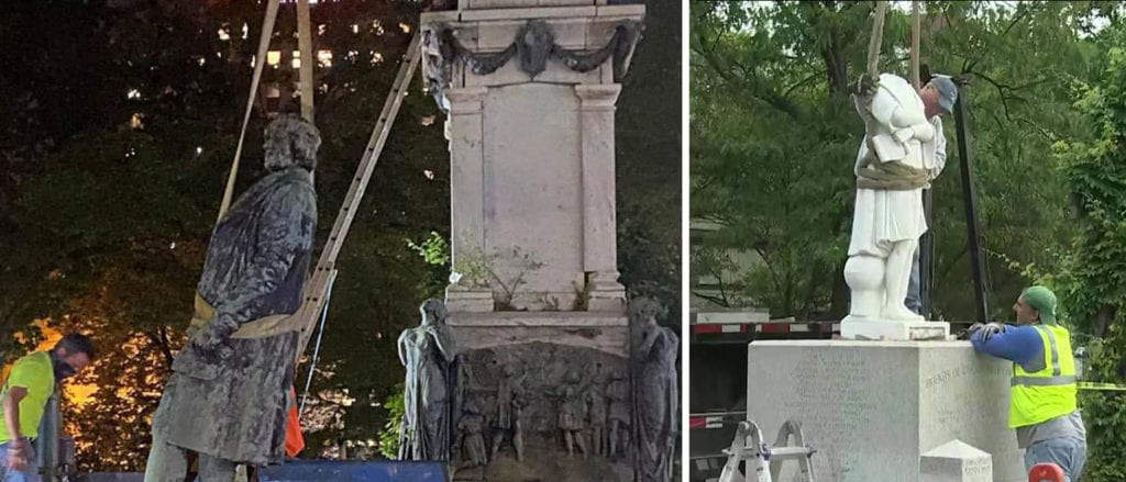 Removing Statues: Reckoning With Confederate And Other US Monuments