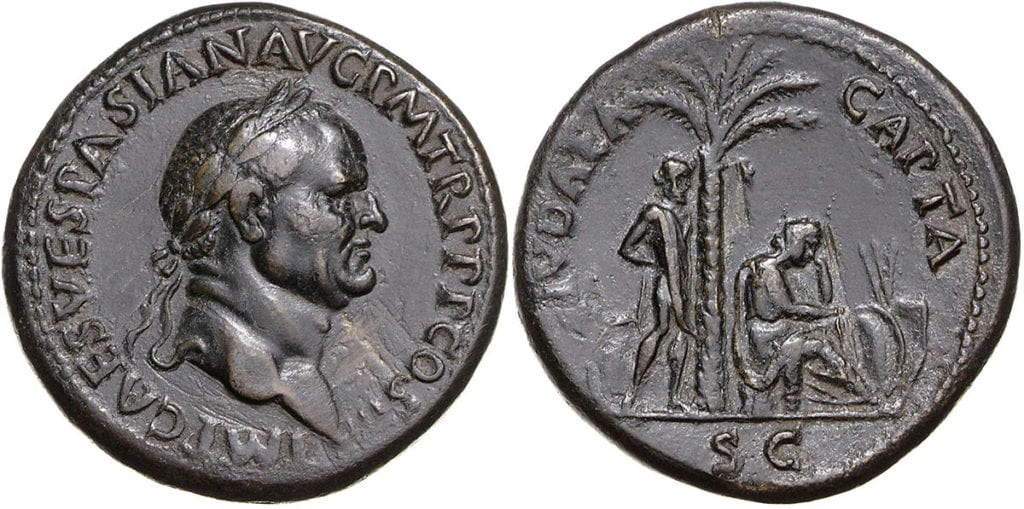 Roman Emperor Vespasian Restores Order To The Empire