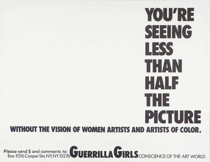 The Guerrilla Girls: Using Art to Stage a Revolution