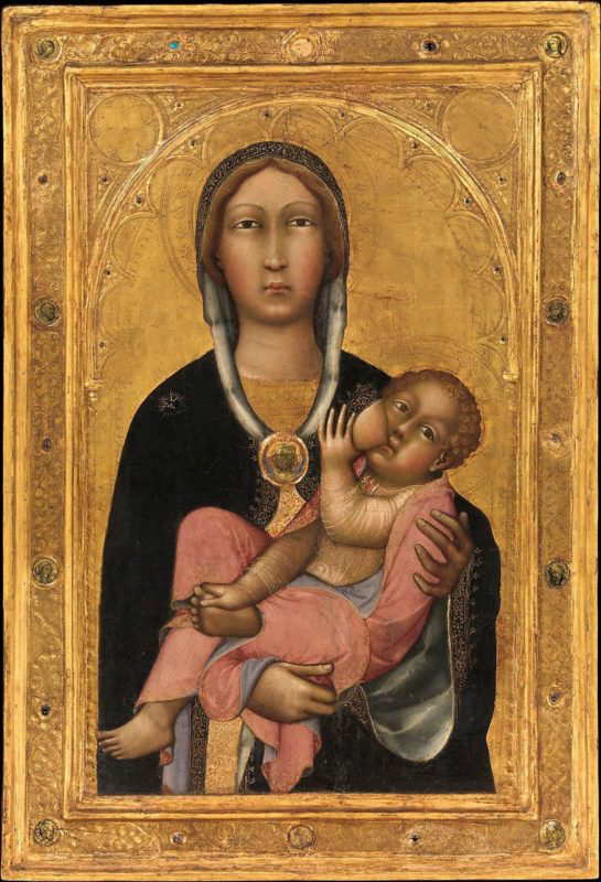 Why does Baby Jesus Look like an Old Man in Medieval Religious Iconography?