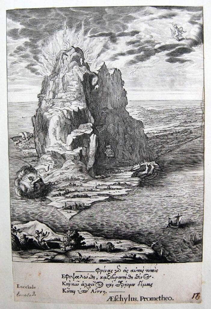 Enceladus: The Greek Giant That Shakes The Earth