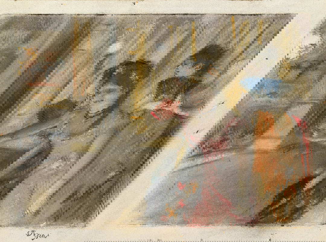 8 Underappreciated Monotypes By Edgar Degas