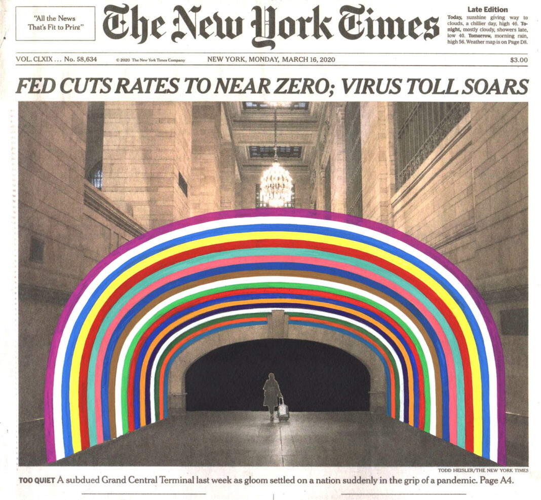 How Fred Tomaselli Combines Cosmic Theory, Daily News, & Psychedelics
