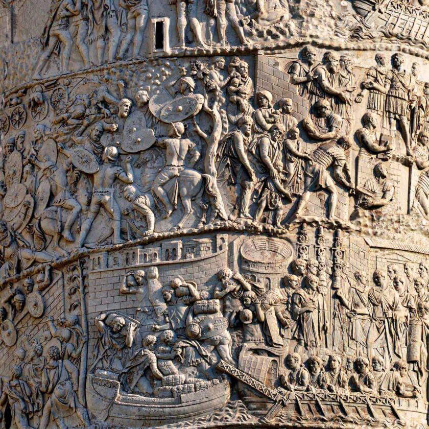 Trajan’s Column: The Ancient Roman Movie Carved In Marble