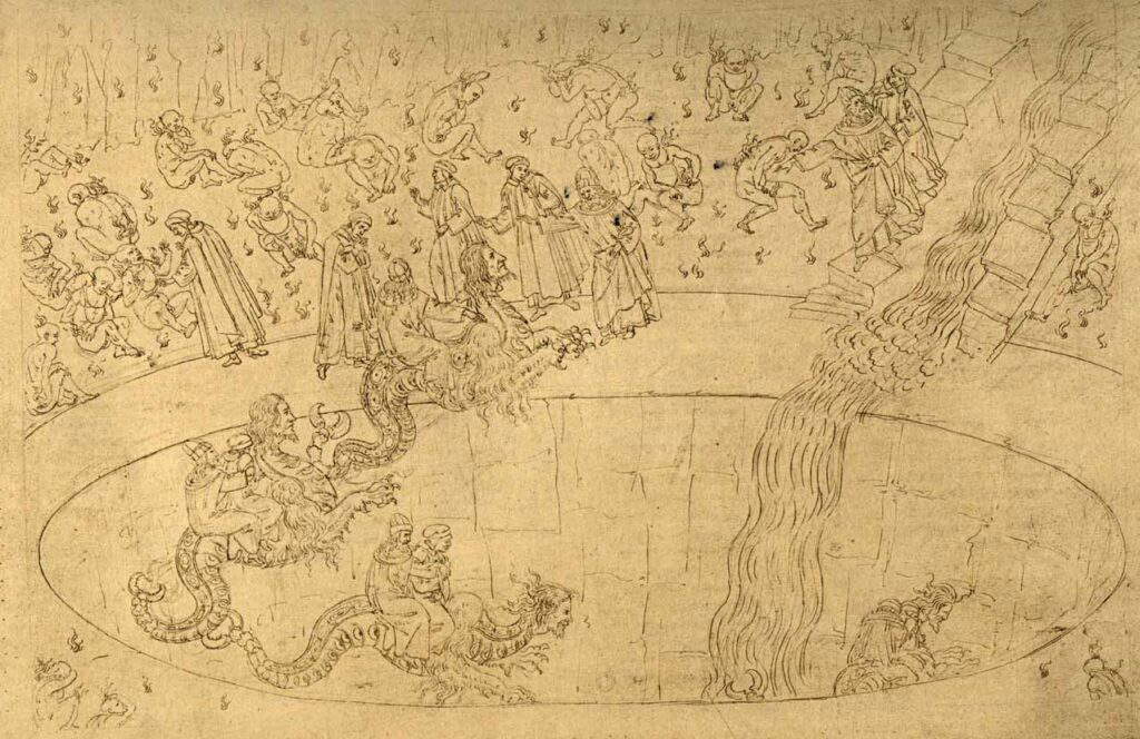 Depictions of Hell: Sandro Botticelli’s Drawings of Dante’s Inferno