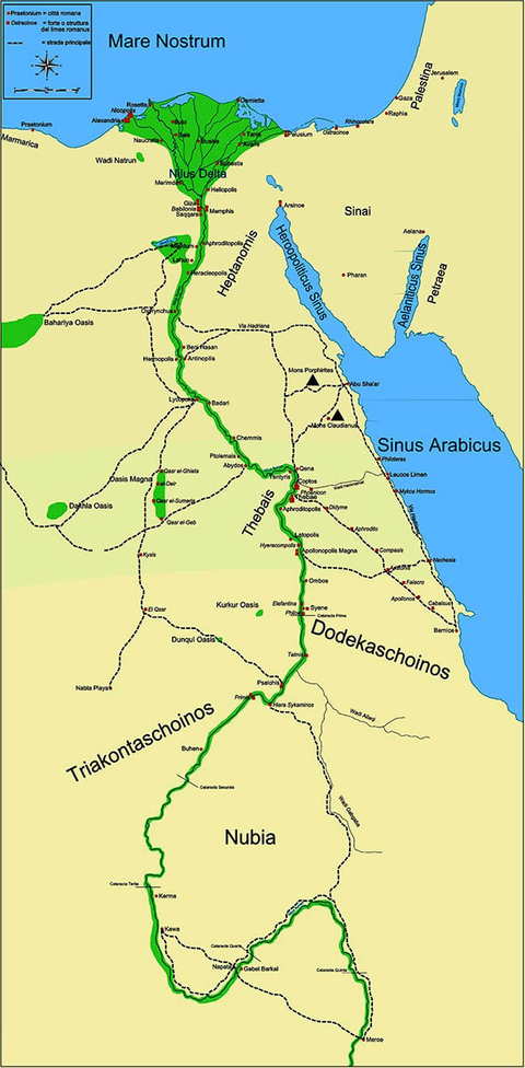 Ancient Rome and The Search for The Source of The Nile