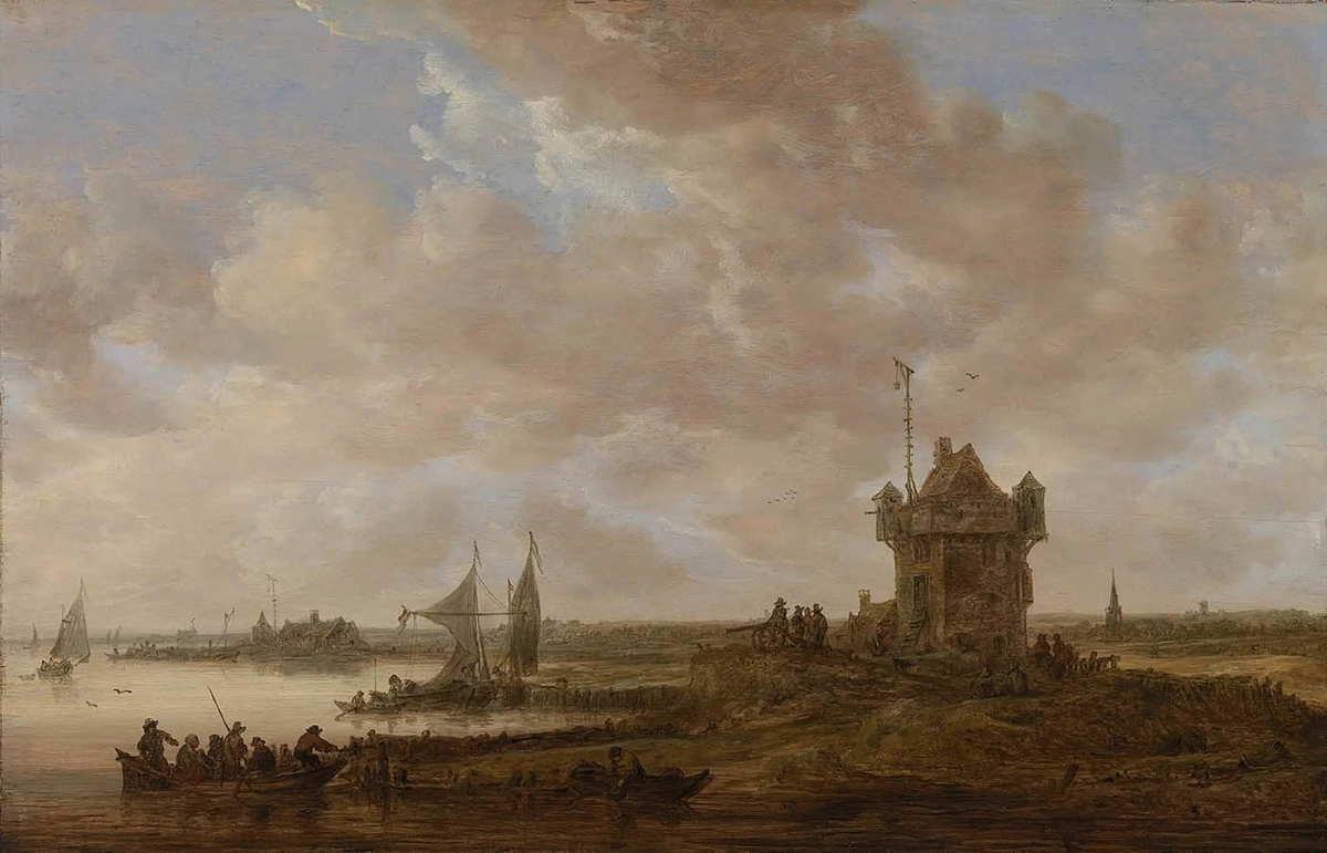 8 Dutch Landscape Painters of the 17th century