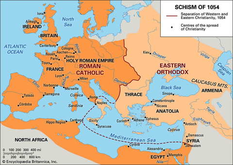 The Great Schism: How the Christian Churches Split