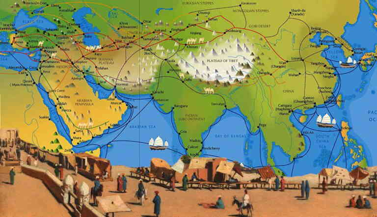 Here Are The 10 Largest Cities of the Silk Road