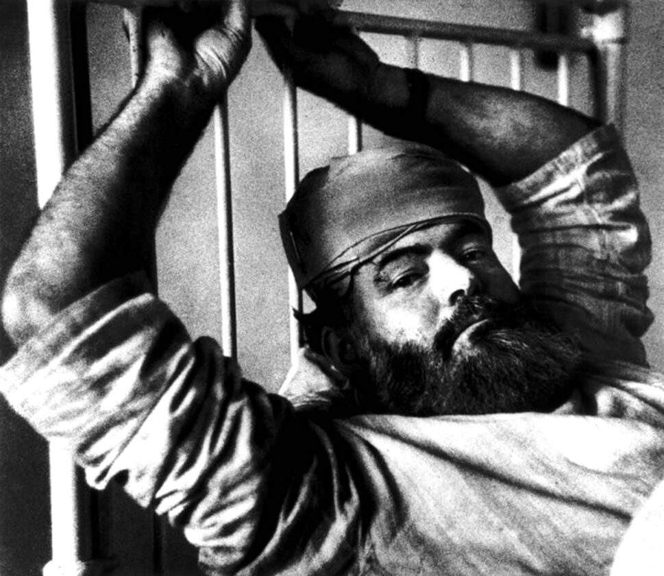 Ernest Hemingway at the Battle of the Bulge