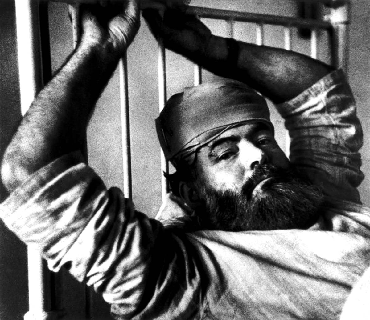 Ernest Hemingway at the Battle of the Bulge