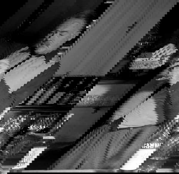 Ernest Hemingway at the Battle of the Bulge