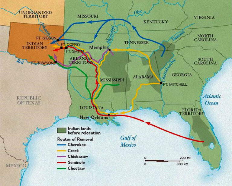 Native Americans: A History of Conflict in the South