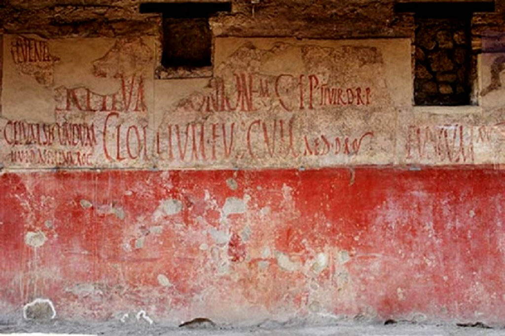 Roman Graffiti from Pompeii and Herculaneum