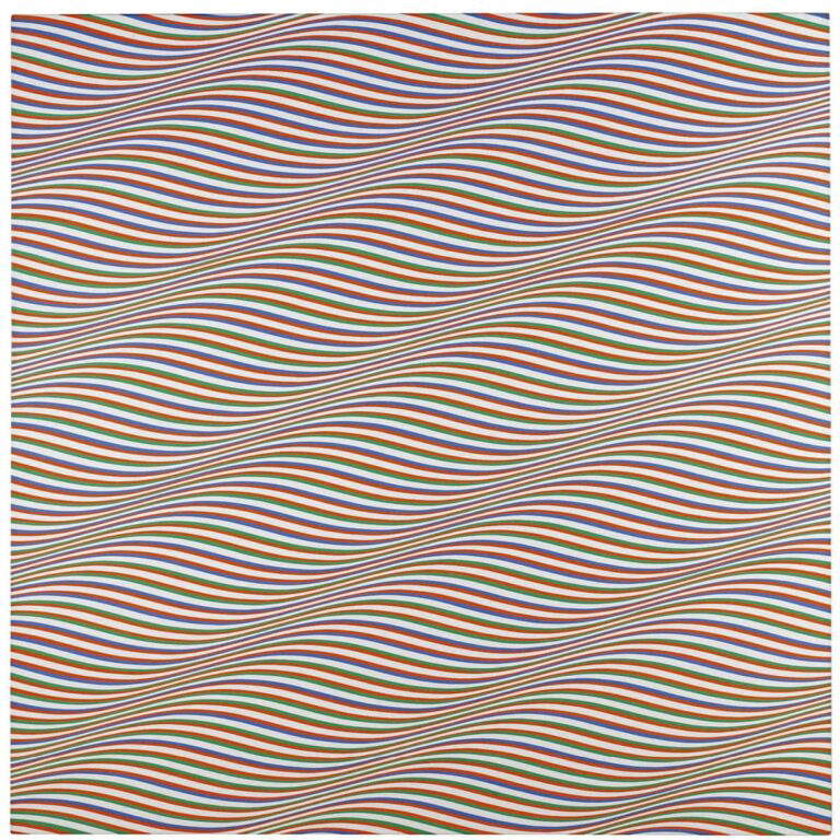 Bridget Riley: The Female Artist Who Creates Optical Illusions