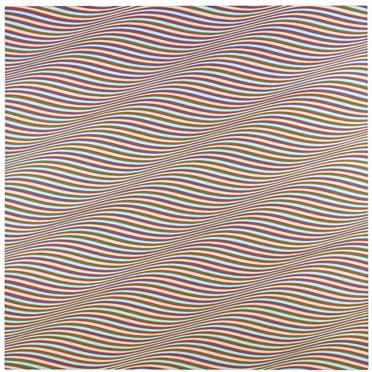 Bridget Riley: The Female Artist Who Creates Optical Illusions