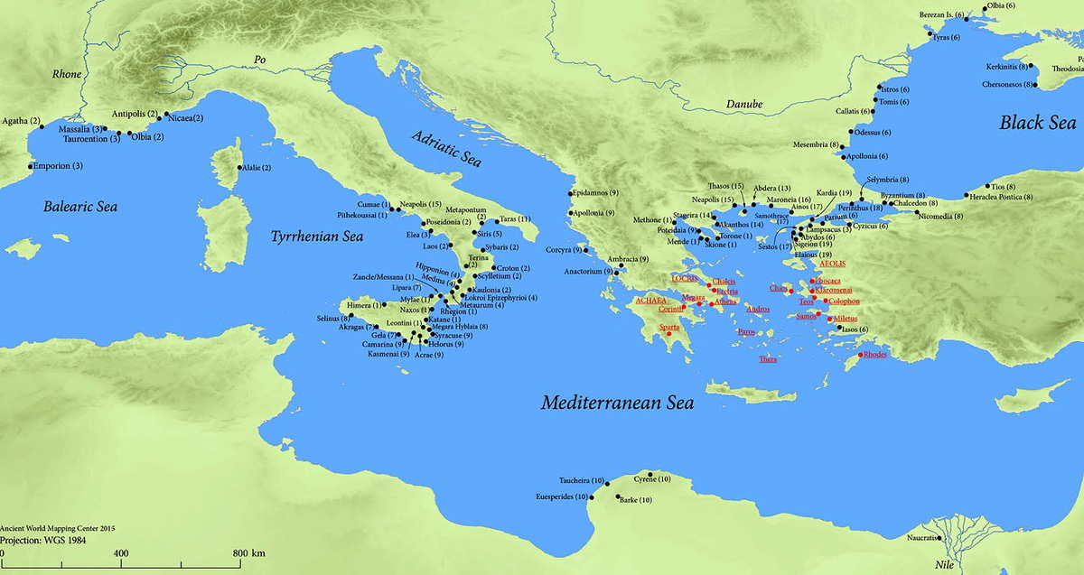 Where Was Ancient Greece Located?