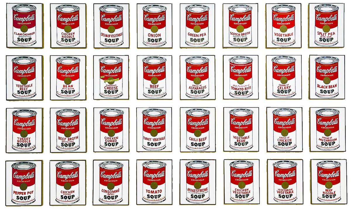 Andy Warhol Paintings Campbells Soup Andy Warhol Paintings Campbells Soup