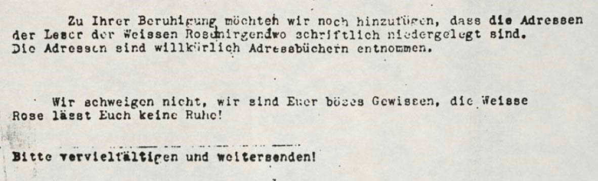 The White Rose: A Youth Resistance That Denounced Hitler