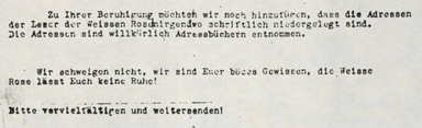 The White Rose: A Youth Resistance That Denounced Hitler