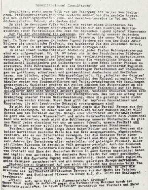 The White Rose: A Youth Resistance That Denounced Hitler
