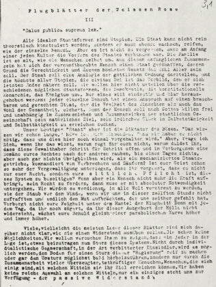 The White Rose: A Youth Resistance That Denounced Hitler