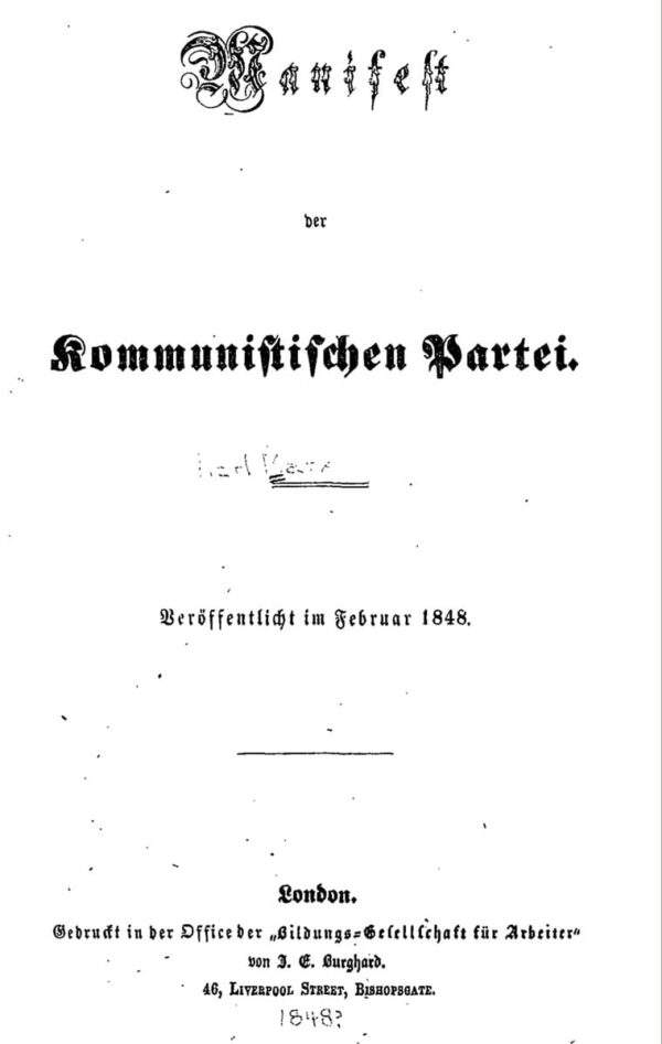 Karl Marx in 5 Important Works