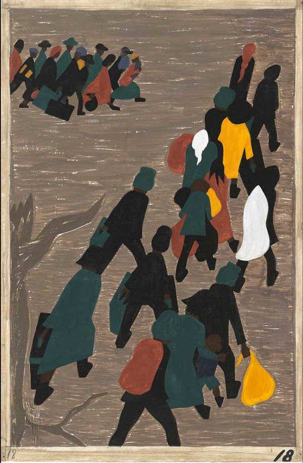 Jacob Lawrence: Dynamic Paintings and the Portrayal of Struggle
