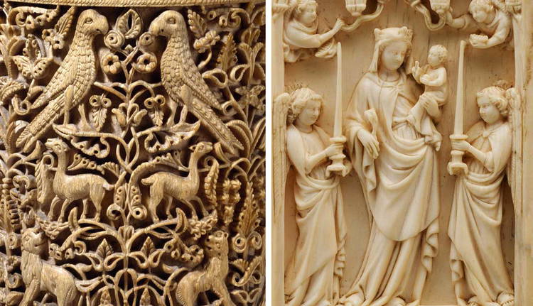 White Gold: Medieval Artworks in Luxurious Ivory