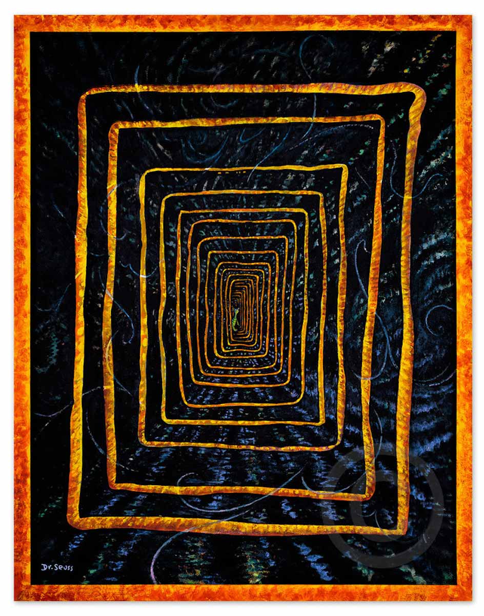 Dr. Seuss’s Midnight Paintings: A Mysterious Collection of Artworks