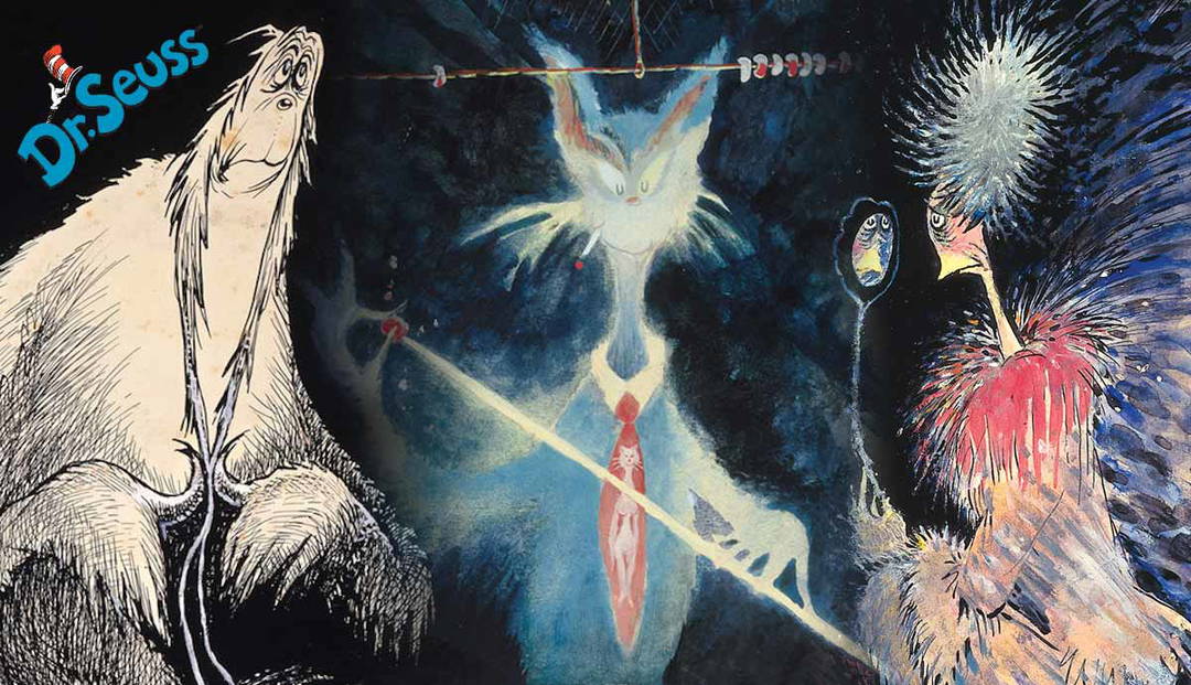 Dr. Seuss’s Midnight Paintings: A Mysterious Collection of Artworks