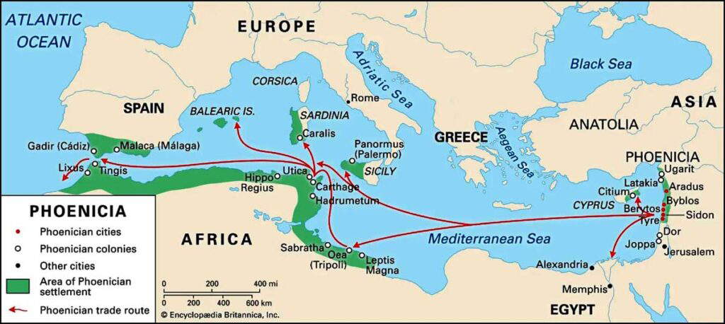 A History of the Ancient & Classical City of Tyre and Its Commerce