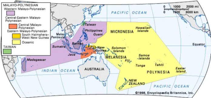 How Far Did Austronesian Influence Spread Outside of the Pacific?