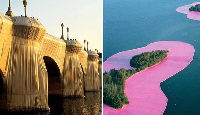 What Are Christo and Jeanne-Claude’s Most Adventurous Artworks?