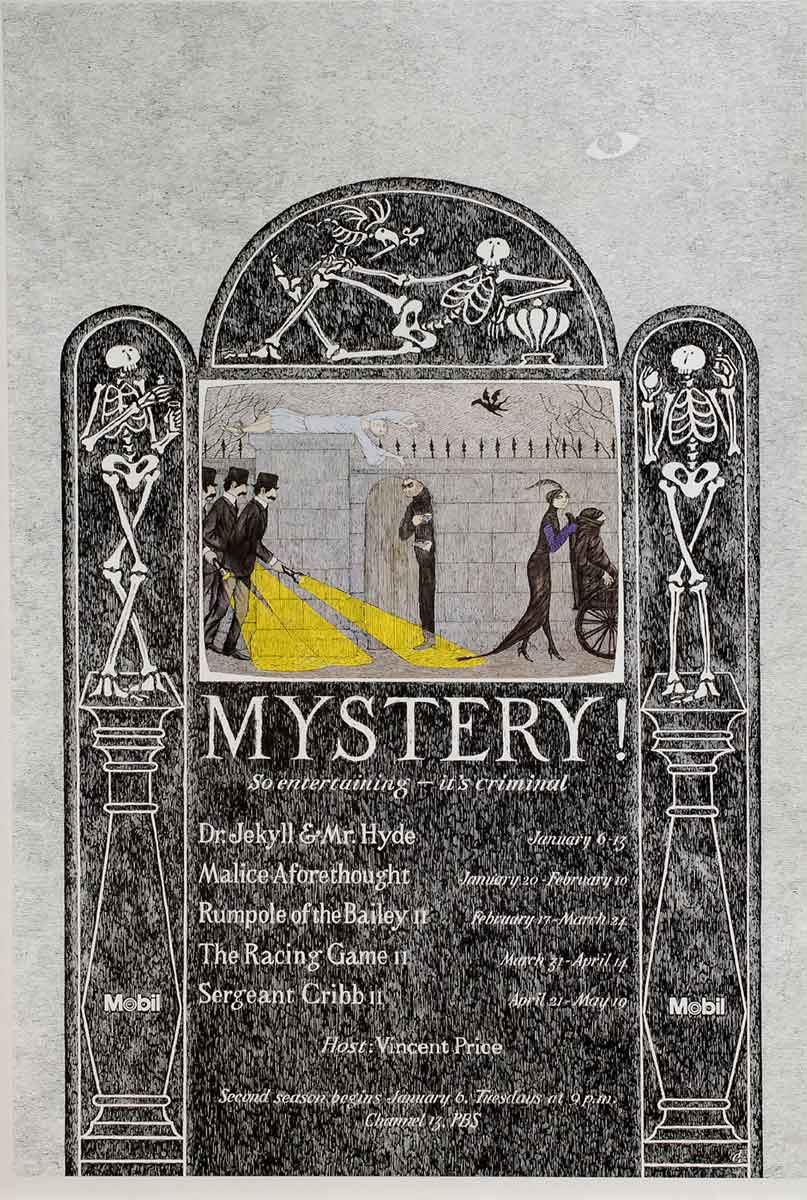 Edward Gorey: Illustrator, Writer, and Costume Designer