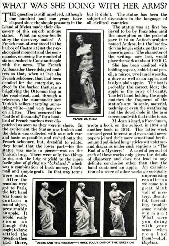 Why Is the Venus de Milo So Famous?