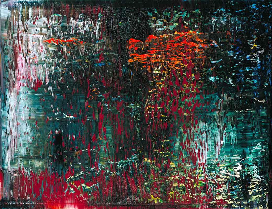 How Does Gerhard Richter Make His Abstract Paintings?