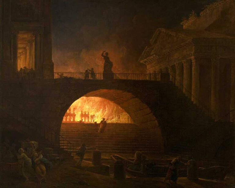 The Great Fire of Rome: Was Emperor Nero Really Behind It?