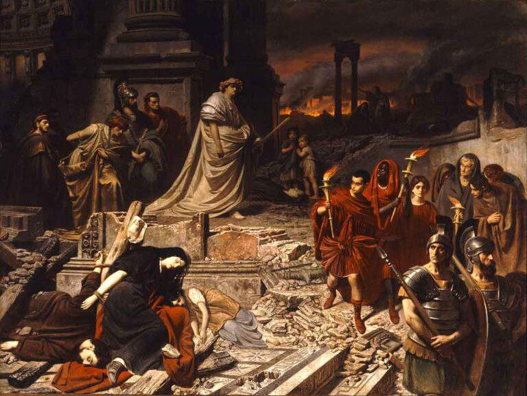 The Great Fire of Rome: Was Emperor Nero Really Behind It?
