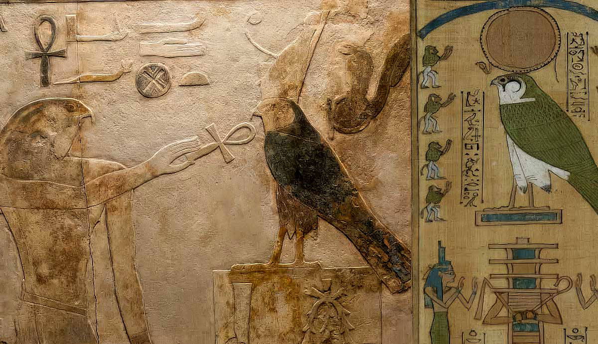 Horus of Behdet vs. Seth: The Epic War & the Winged Sun