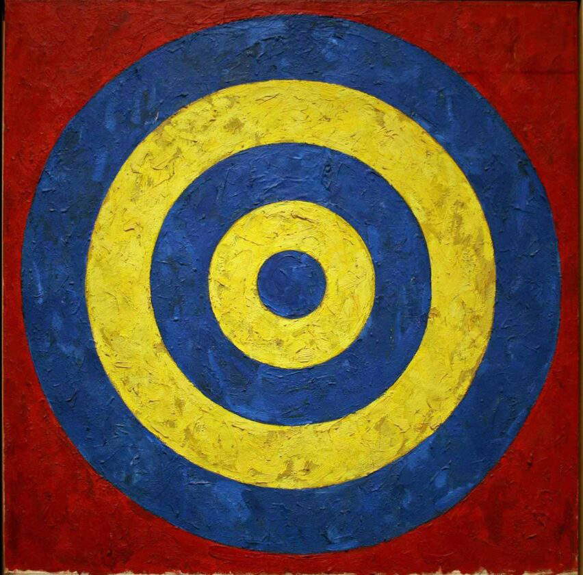 What Is Jasper Johns’ Best Known Art?
