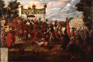 The Glories of the Aztec Empire under Montezuma