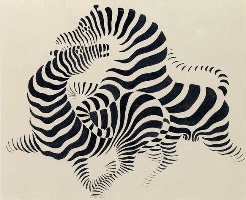 Optical Illusion Art: 5 Mind-Bending Works by Victor Vasarely