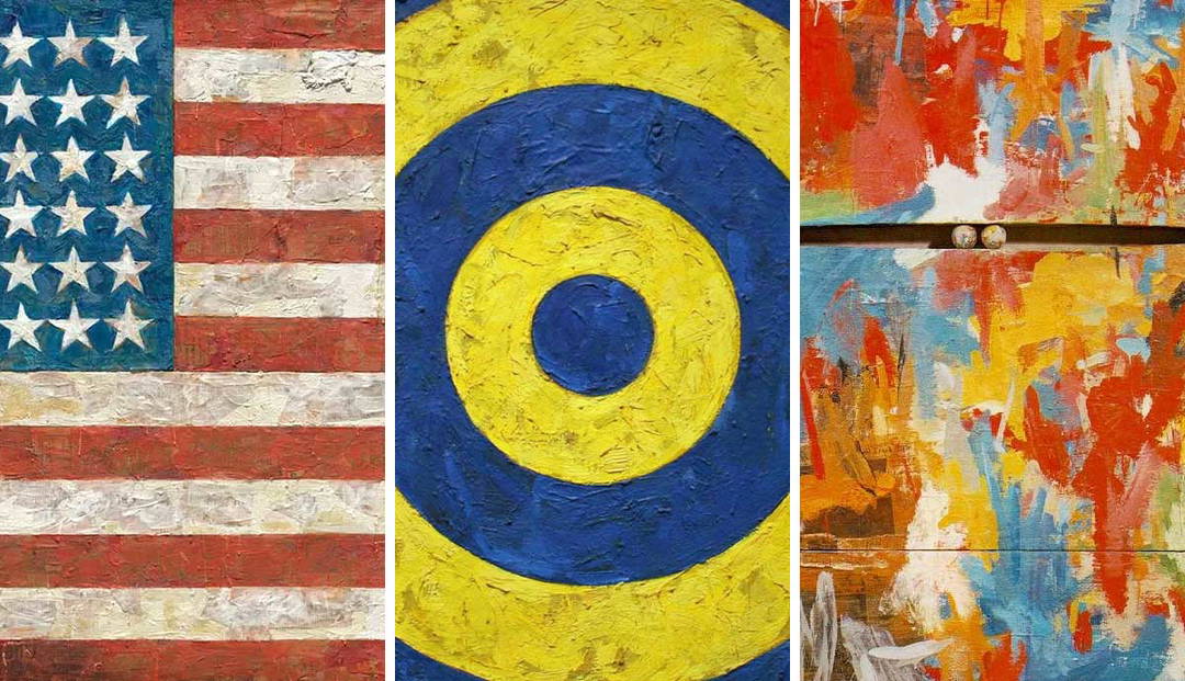 What Is Jasper Johns’ Best Known Art?