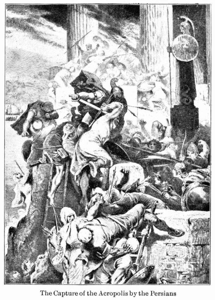 How Did the Persians Destroy the Acropolis?