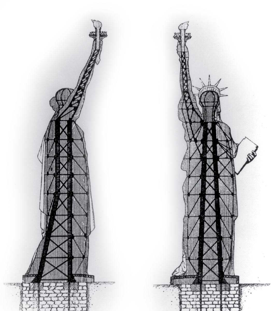 How Was Gustave Eiffel Involved in the Statue of Liberty?