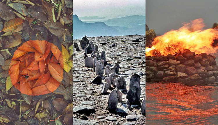 Andy Goldsworthy: Co-Authorship With the Earth through Land Art
