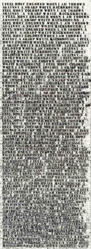 Glenn Ligon: Exploring Race and Identity through Art